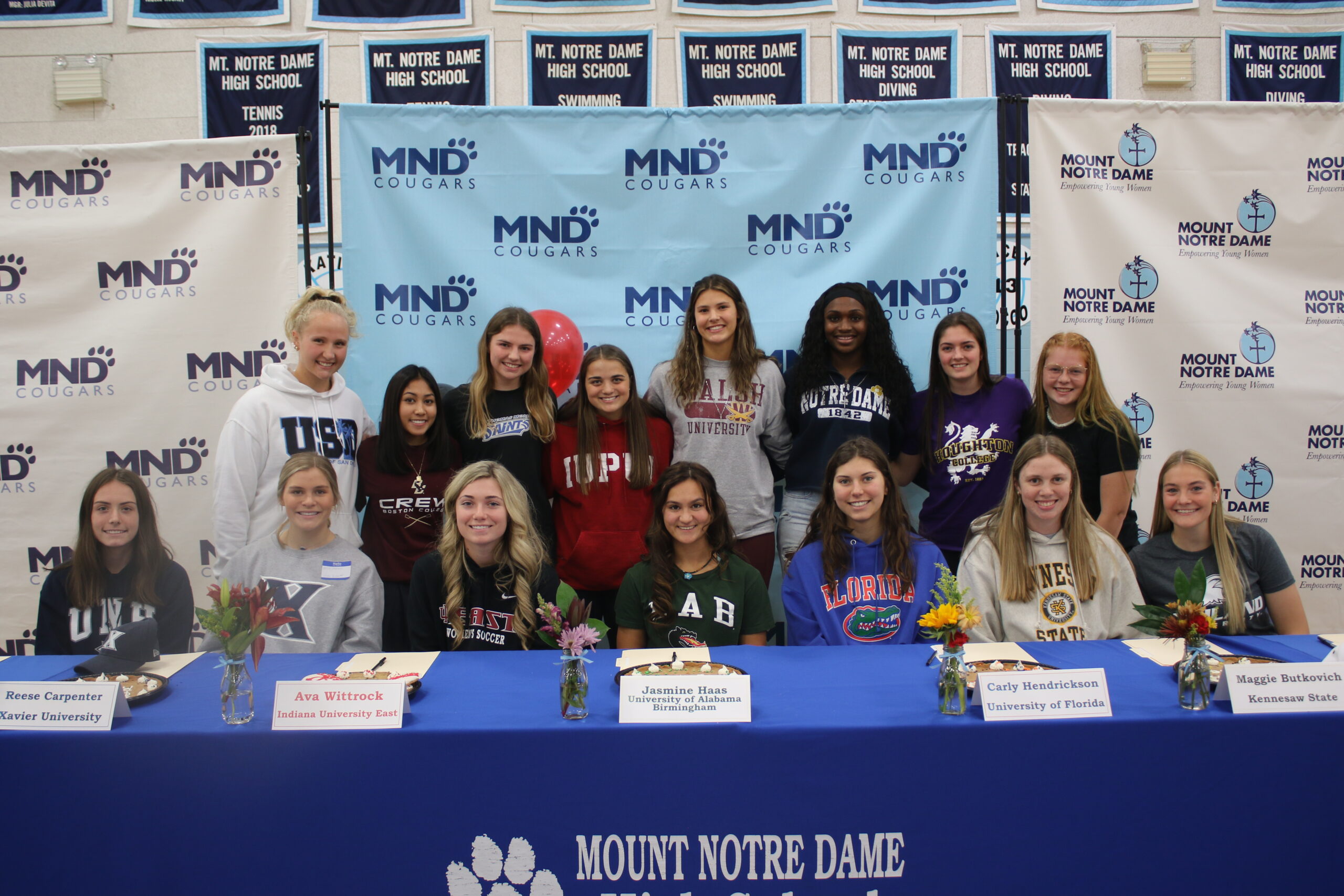 Fifteen MND Student-Athletes Sign to Compete at the Collegiate Level ...